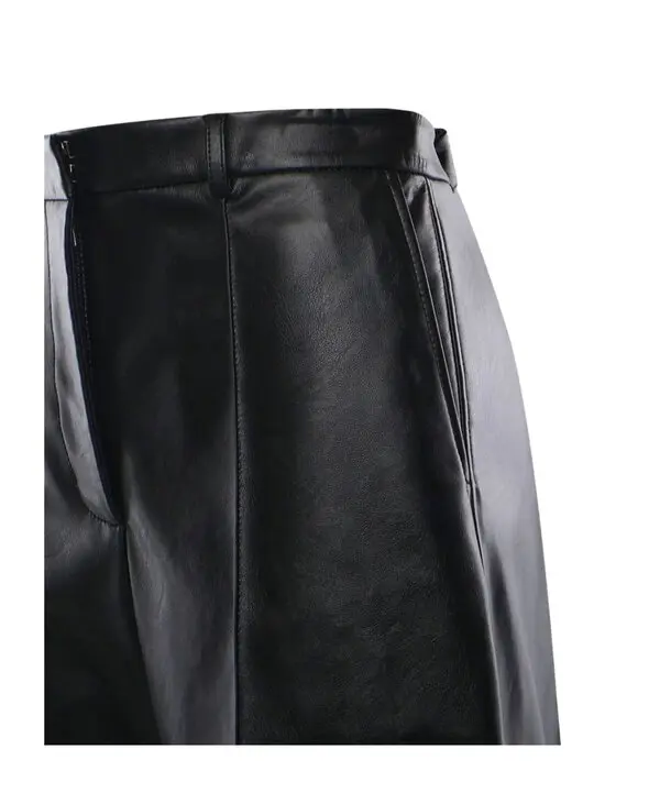 Stella McCartney Wide-leg Vegan Bermuda Shorts