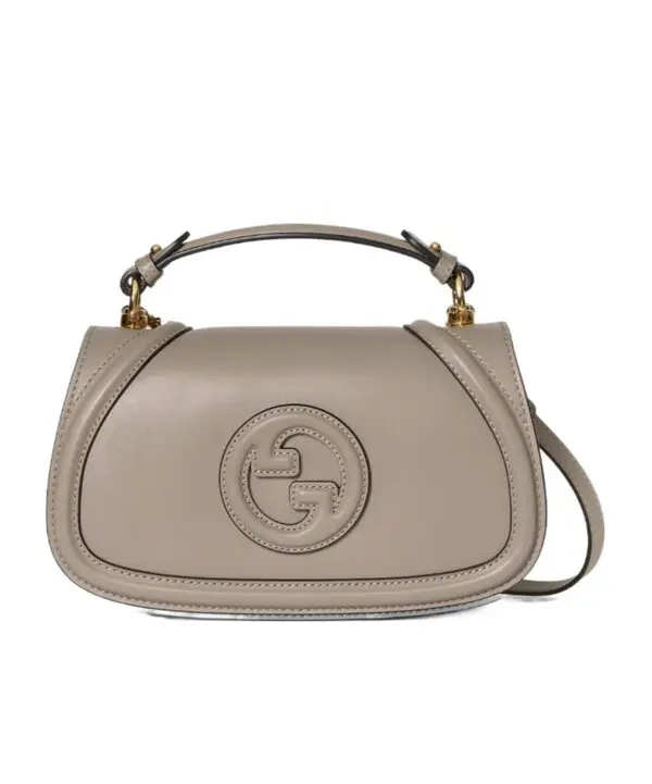 Gucci Blondie Small Top Handle Bag - Taupe