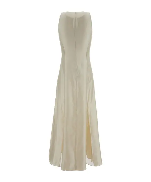 Loulou De Saison Irka Midi Dress - Ivory