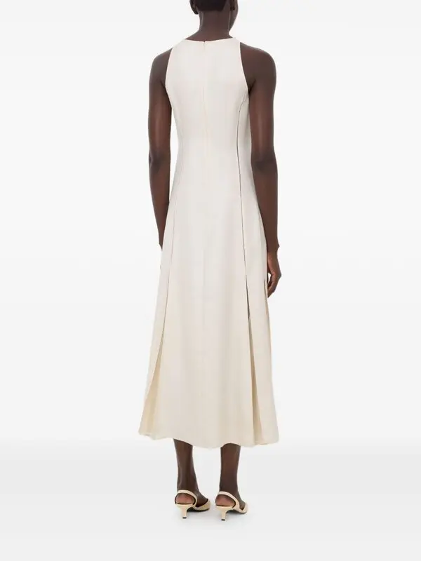 Loulou De Saison Irka Midi Dress - Ivory