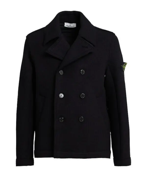 Stone Island Felted Wool Cardigan