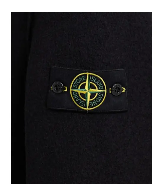 Stone Island Felted Wool Cardigan