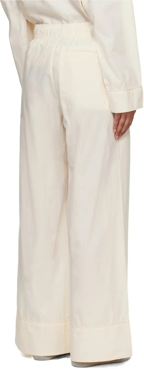 ENTIRE STUDIOS Wide-leg Drawstring Pants - White