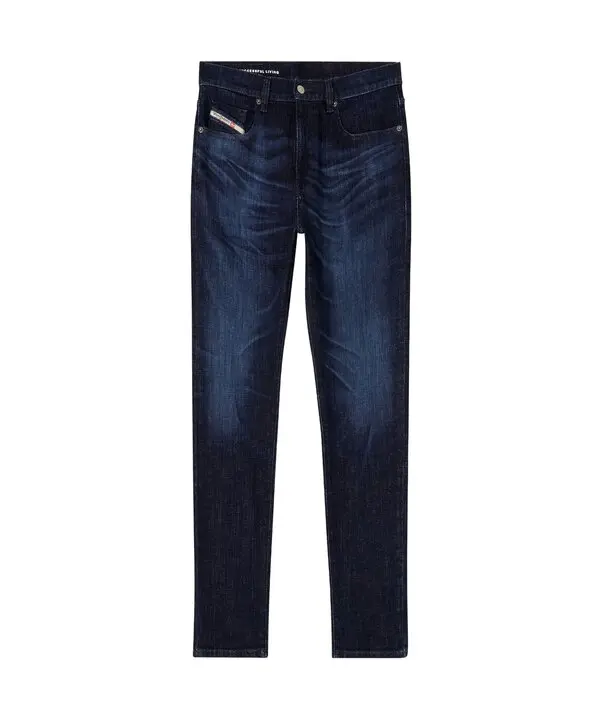 DIESEL® D-strukt Slim Jeans - Dark Blue
