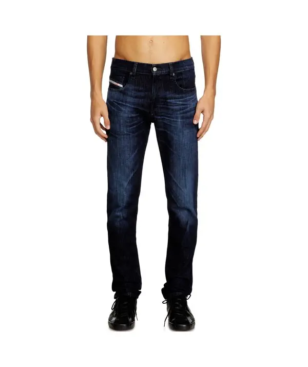 DIESEL® D-strukt Slim Jeans - Dark Blue