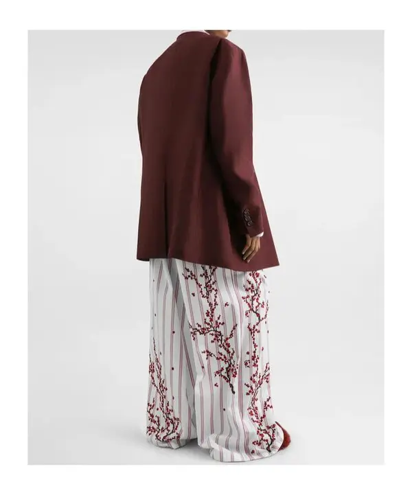 Dolce & Gabbana Double-breasted Linen Blazer - Brown