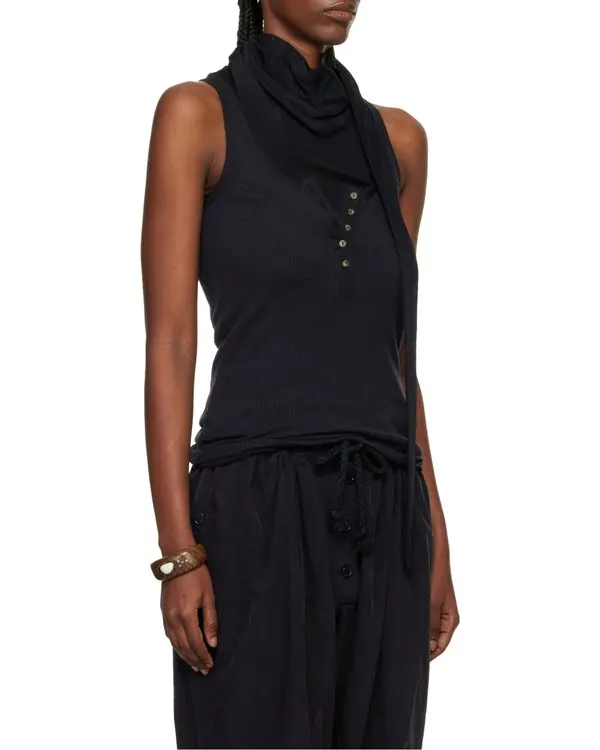 Isabel Marant Étoile Helma Silk T-shirt - Black