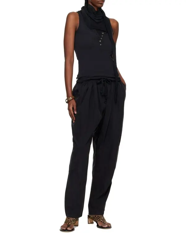 Isabel Marant Étoile Helma Silk T-shirt - Black