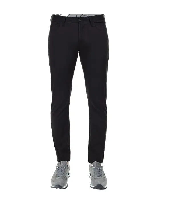 Emporio Armani Slim Fit Logo Jeans - Black