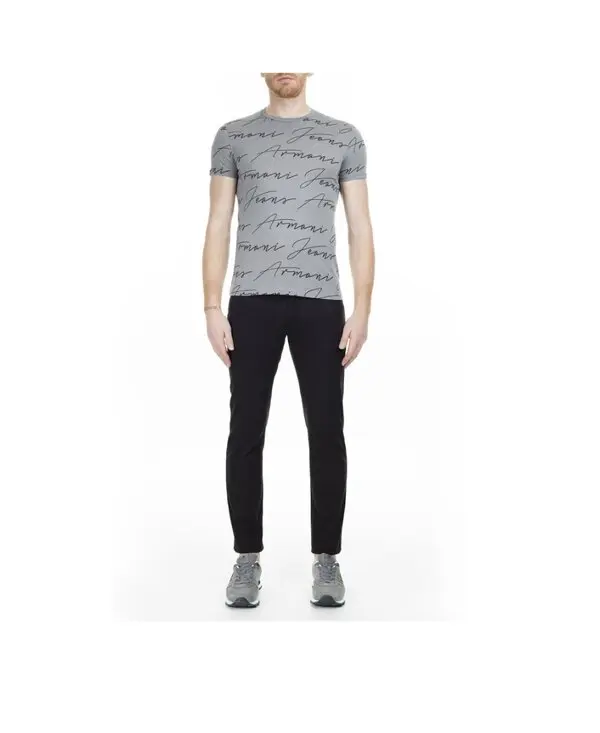 Emporio Armani Slim Fit Logo Jeans - Black
