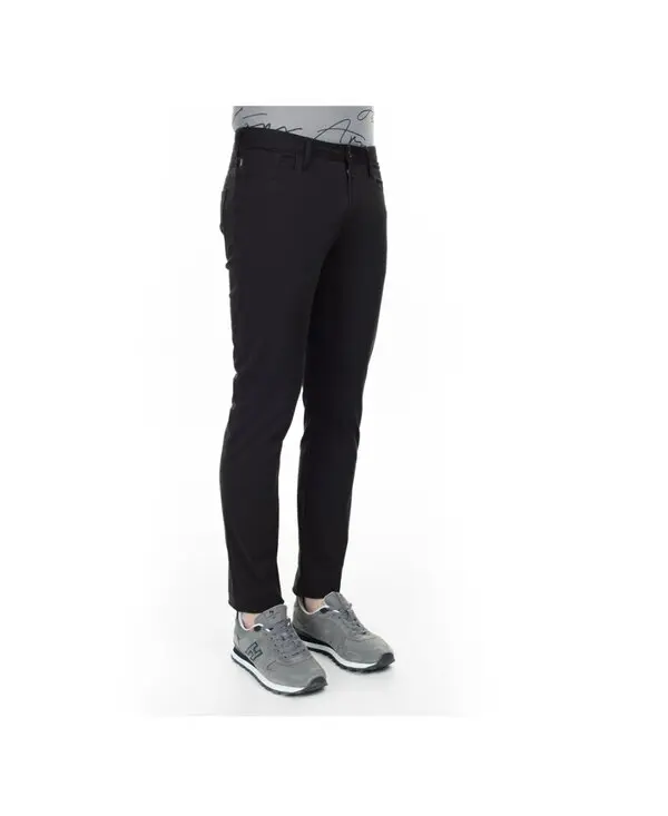 Emporio Armani Slim Fit Logo Jeans - Black