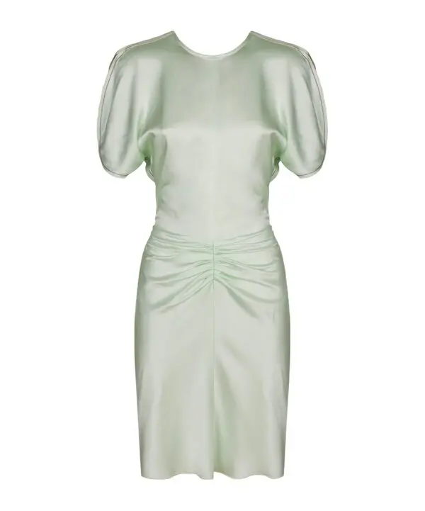 Victoria Beckham Draped Mini Dress - White