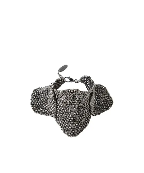Brunello Cucinelli Carved Bracelet - Lignite Ash