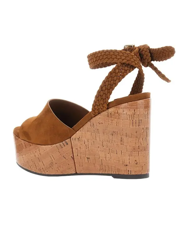 JIMMY CHOO Jori 100 Platform Sandals - Brown