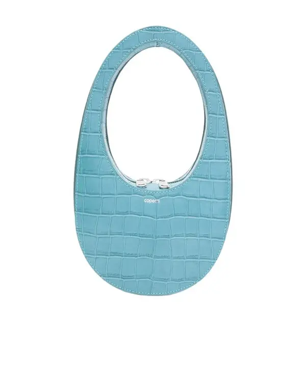 Coperni Embossed Mini Swipe Bag - Blu