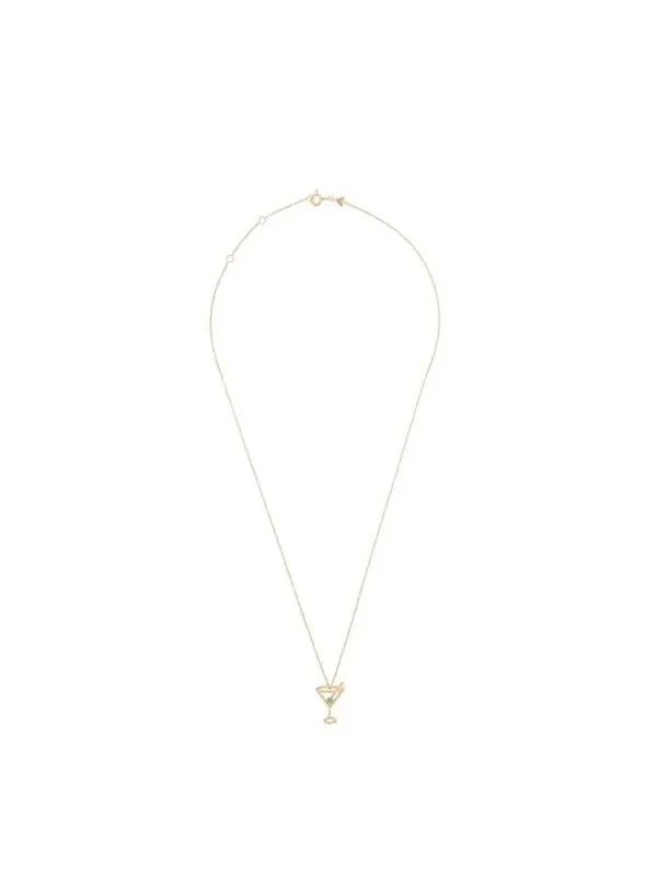 ALIITA Martini Esmeralda Necklace - White