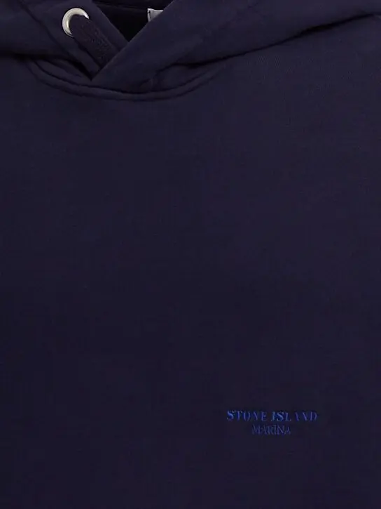 Stone Island Brushed Cotton Hoodie