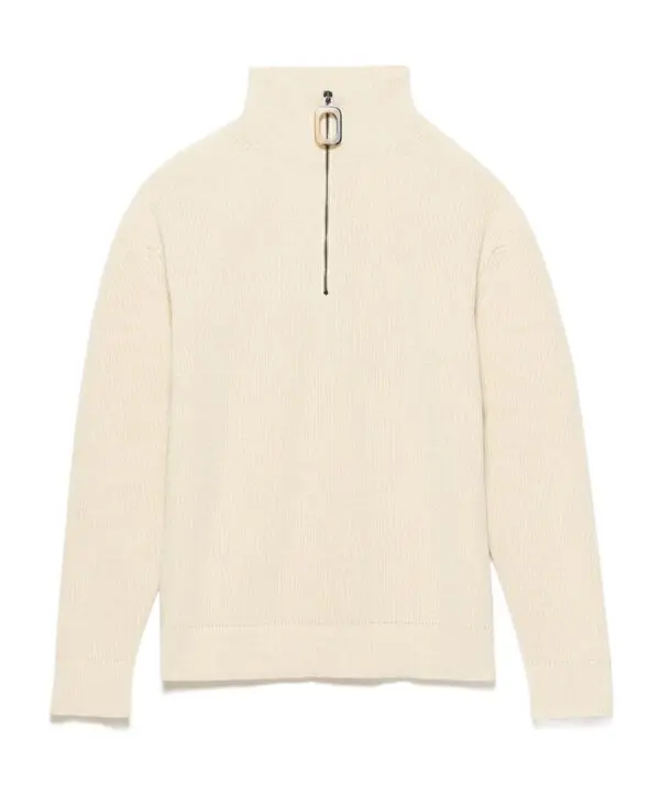 J.W.ANDERSON Long-sleeved Half-zip Jumper