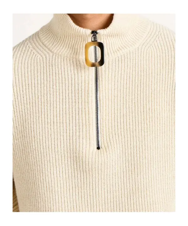 J.W.ANDERSON Long-sleeved Half-zip Jumper
