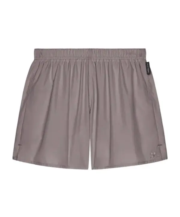 COURREGES Elasticated Waistband Swim Shorts - Gray