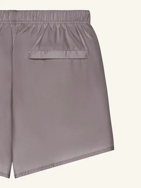 COURREGES Elasticated Waistband Swim Shorts - Gray