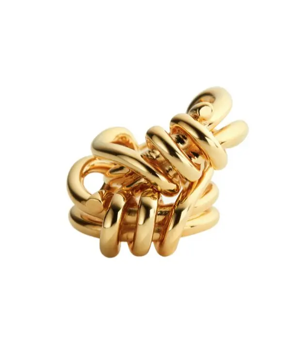 MAISON MARGIELA Knotted Hoop Earrings