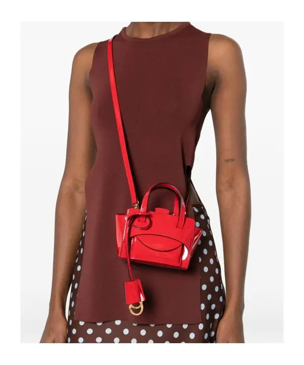 HIDESINS Mini Logo Shoulder Bag - Red