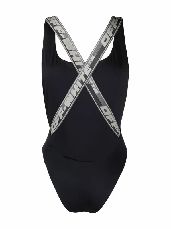 Off-White Logo Detail One-piece Swimsuit