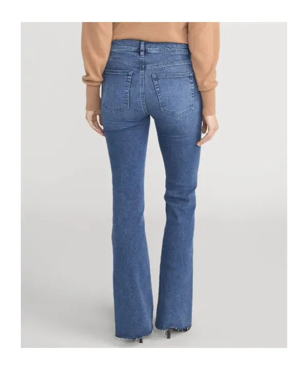 FRAME The Icon Mid Rise Jeans - Blue
