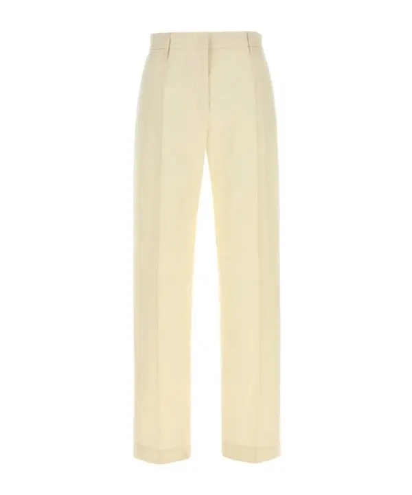JIL SANDER Pleat Detailed Straight Leg Pants