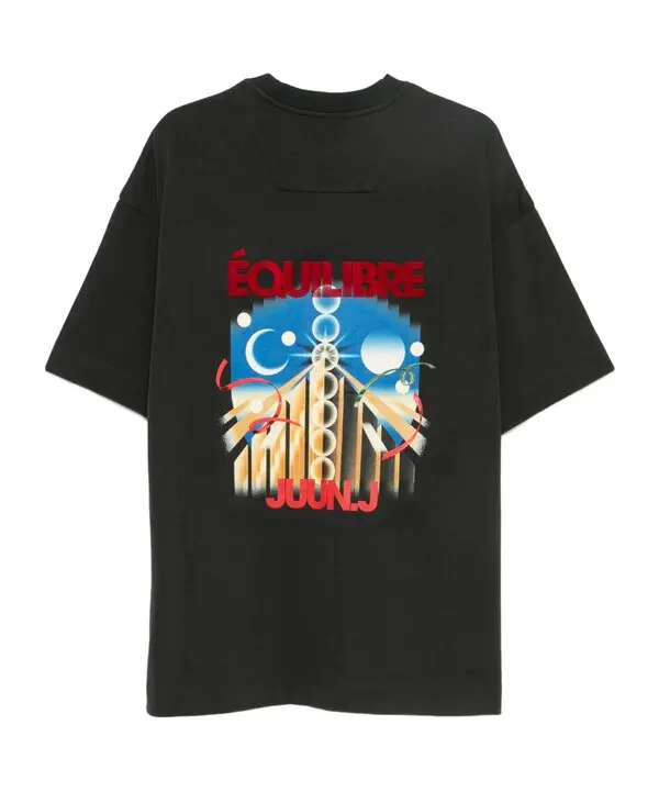 JUUN.J Logo-embroidered T-shirt