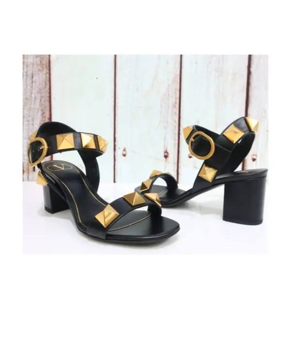 Valentino Garavani Roman Stud Ankle-strap Sandals
