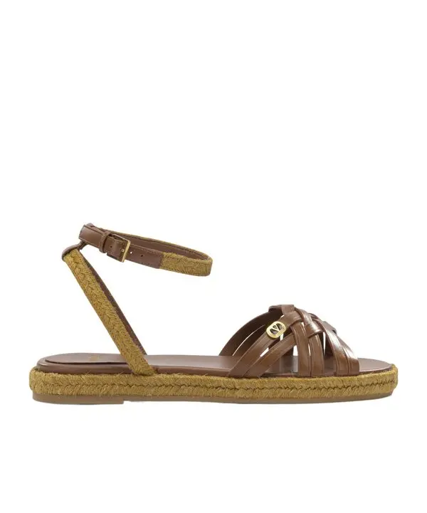 Valentino Garavani Vlogo Signature Ankle-strap Sandals