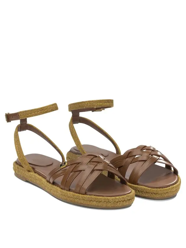 Valentino Garavani Vlogo Signature Ankle-strap Sandals