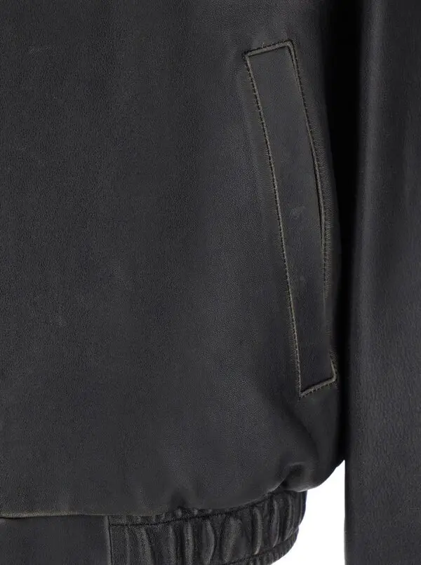DUNST Brushed Zip Drizzler Jacket - Black