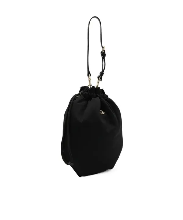 VIVIENNE WESTWOOD Logo Detailed Drawstring Bag
