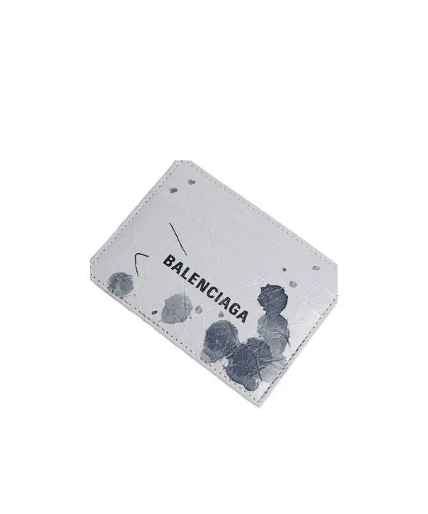 Balenciaga Logo Printed Card Holder