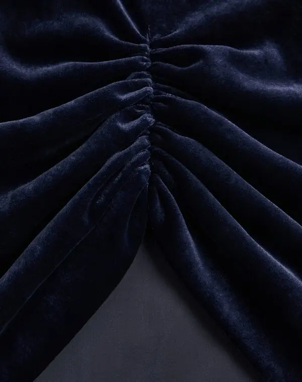 Valentino Garavani Velvet Skirt - Black