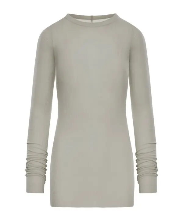 Rick Owens Long Sleeve Knitted T-shirt - No