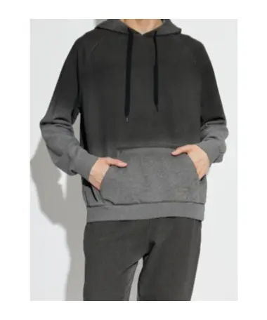 Moschino Ombre Logo Hoodie - Grey