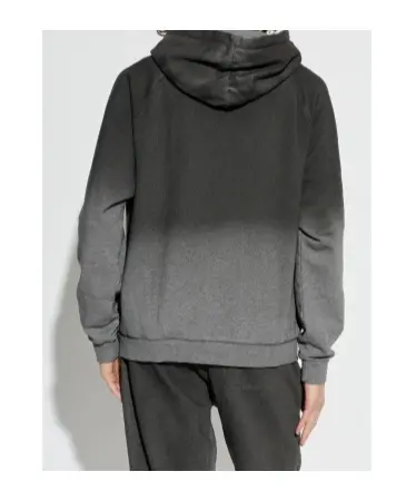 Moschino Ombre Logo Hoodie - Grey