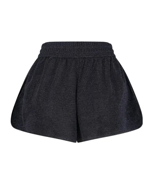Oseree Lumière Lurex High Waist Shorts