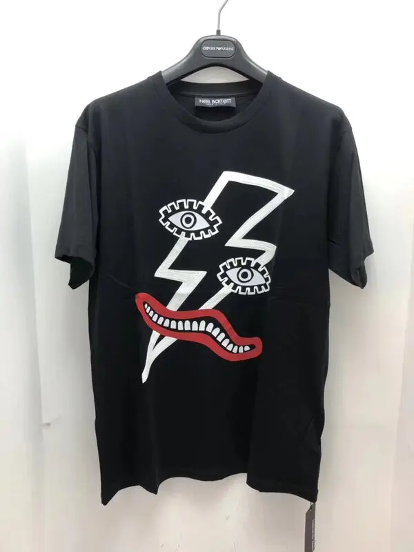 Neil Barrett Graphic Printed T-shirt - Black