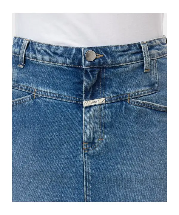 Closed Stover-x Mini Skirt - Medium Blue
