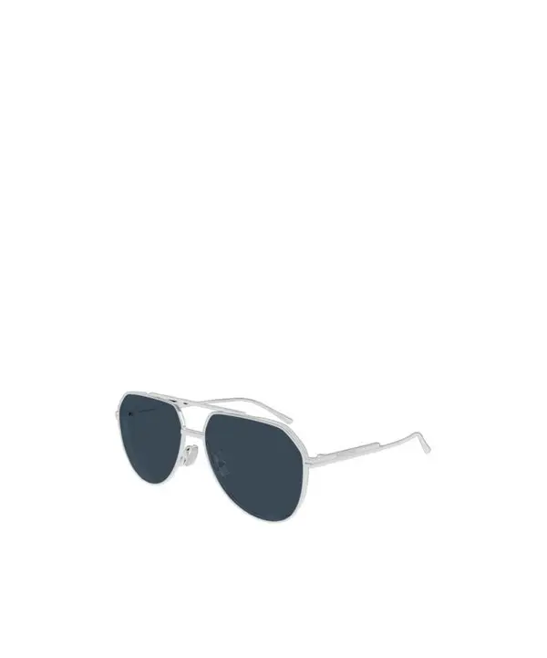 Bottega Veneta Geometric Aviator Sunglasses - Blue