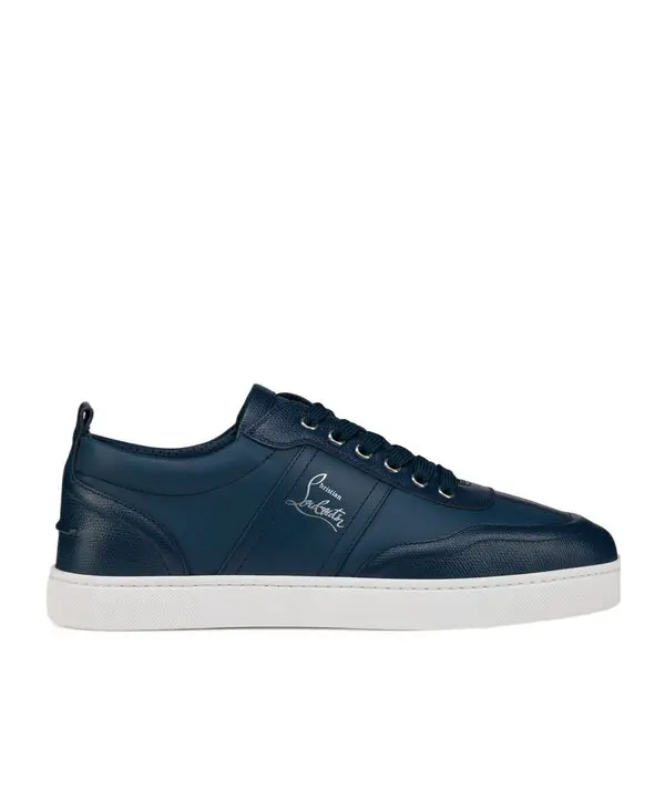 CHRISTIAN LOUBOUTIN Retero Logo Sneakers - Blue
