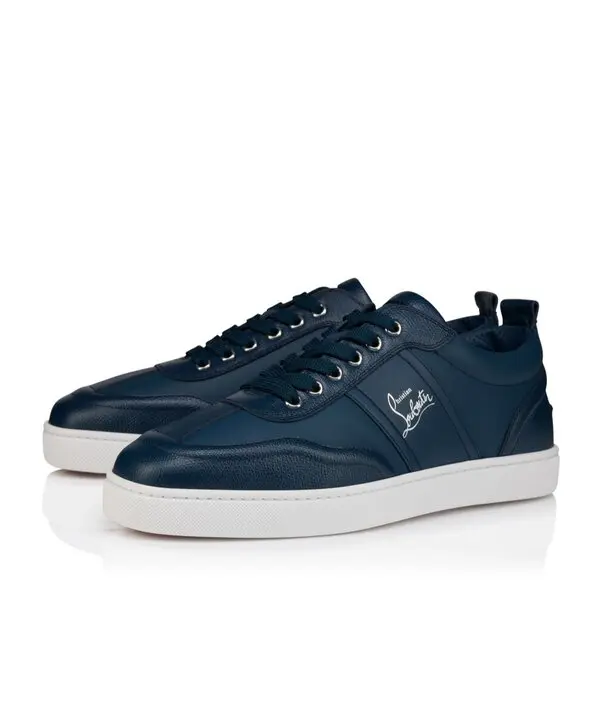 CHRISTIAN LOUBOUTIN Retero Logo Sneakers - Blue