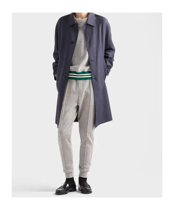 Prada Logo-embroidery Track Pants