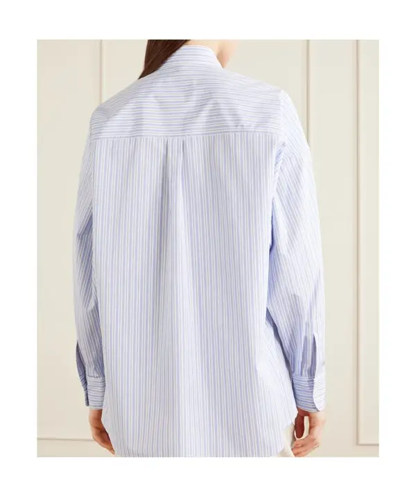 Dolce & Gabbana Striped Cotton Poplin Shirt