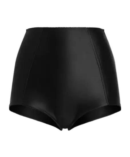 Dolce & Gabbana Satin High Waist Shorts - Black